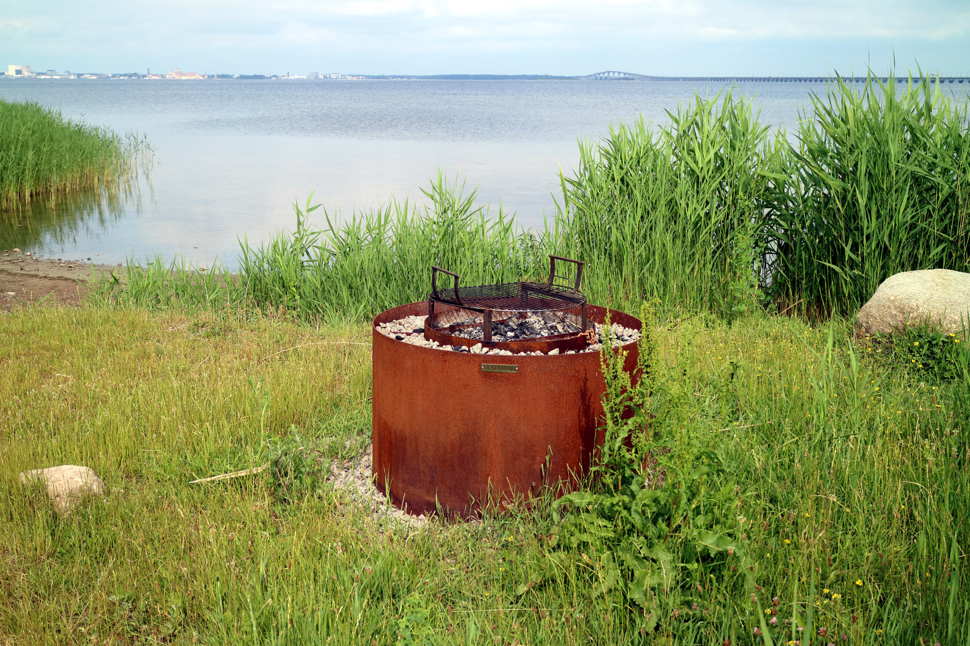 Grillplats II vid Färjestadens dämme